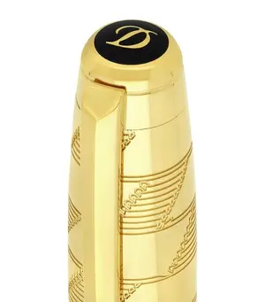 S.t. Dupont Large Line D Eternity Monogram 1872 Fountain Pen