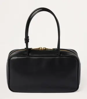 Miu Miu Leather Top-handle Bag - Black