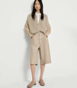 Brunello Cucinelli Suede Open-toe Mules