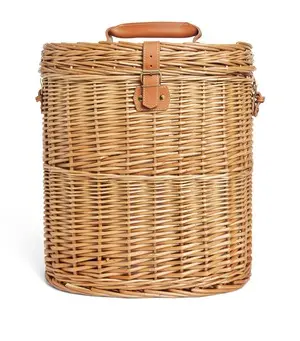 Harrods Fitted Champagne Picnic Basket For Two