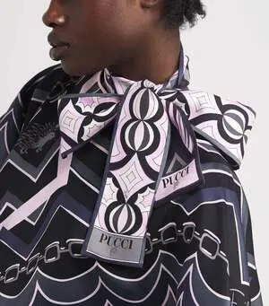 Emilio Pucci Silk Printed Scarf