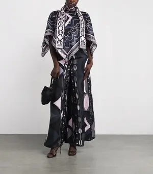 Emilio Pucci Silk Printed Scarf