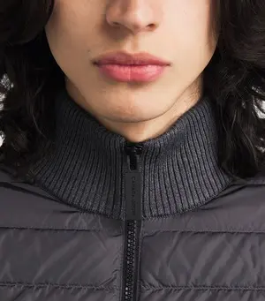 Canada Goose Down-merino Wool Hybridge Puffer Jacket - Grey
