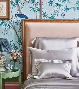 Gingerlily Silk Flat Sheet - Grey