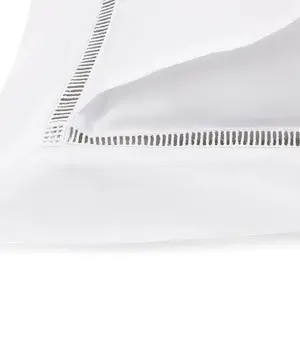 YVES DELORME Colisée Blanc Pillowcase