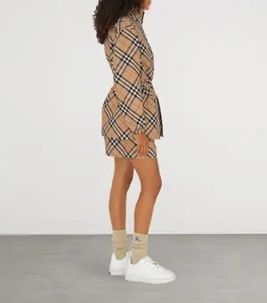 Burberry Check Jacket - Beige