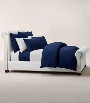 Ralph Lauren Cotton Player King Pillowcase - Navy