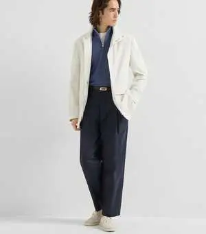 Brunello Cucinelli Cashmere Half-zip Pullover - Blue