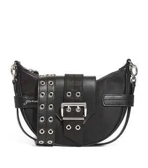 GANNI Bucky Cross-body Bag - Black