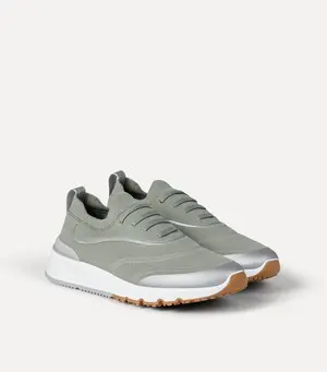 Brunello Cucinelli Technical Cotton Sneakers