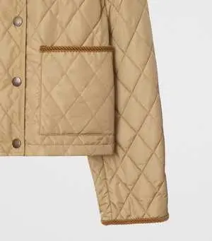 Burberry Quilted Field Jacket - Beige
