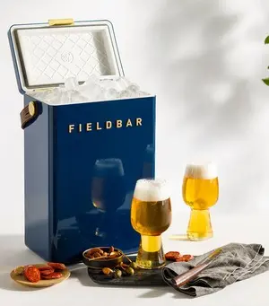 FIELDBAR Drinks Cooler With Interchangeable Straps - Blue
