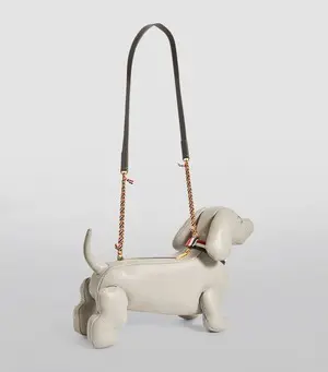 Thom Browne Mini Hector Cross-body Bag - Grey
