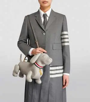 Thom Browne Mini Hector Cross-body Bag - Grey