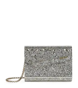 JIMMY CHOO Candy Glitter Clutch