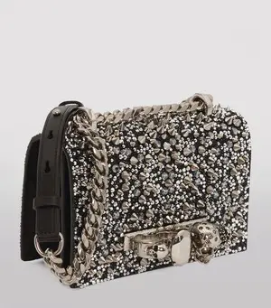 Alexander McQueen Mini Jewelled Satchel