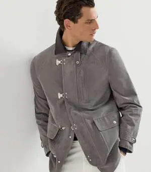 Brunello Cucinelli Suede Jacket