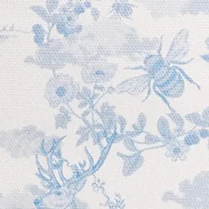 Harrods Toile Print Tote Bag - Blue