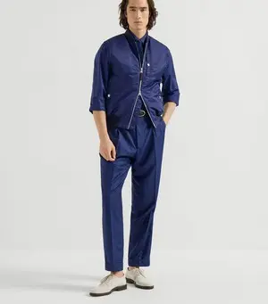 Brunello Cucinelli Cotton Twill Shirt