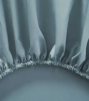 YVES DELORME Triomphe Super King Fitted Sheet - Green