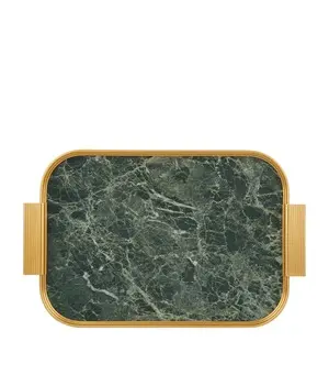 KAYMET Marble Ribbed Tray
