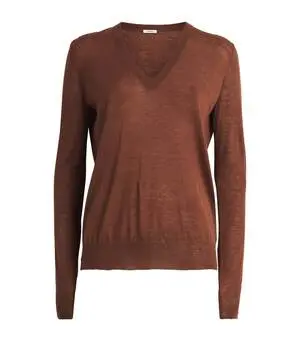 JOSEPH Cashmere V-neck Sweater
