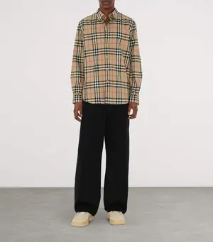 Burberry Cotton Check Shirt