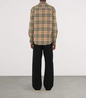 Burberry Cotton Check Shirt