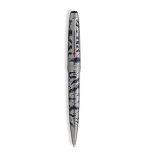 Montblanc Meisterstück Around The World Solitaire Midsize Ballpoint Pen - Grey