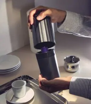 ALESSI Plissé Coffee Capsule Crusher