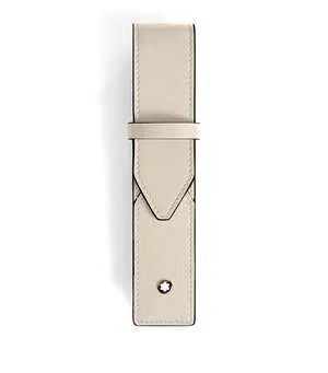 Montblanc Leather Meisterstück Pen Pouch - Beige