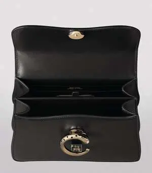 Cartier Leather Mini Panthère De Top-handle Bag