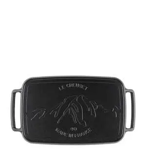 LE CREUSET Cast Iron Rectangular Bbq Griddle