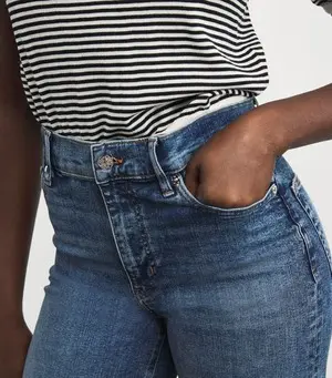 FRAME Le Slim Palazzo Wide-leg Jeans