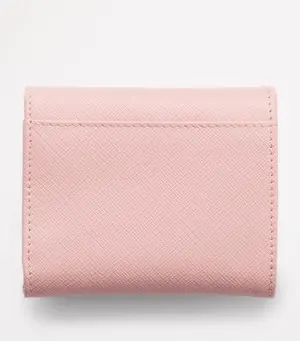 Prada Small Saffiano Leather Wallet - Pink