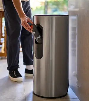 JOSEPH JOSEPH Large Easy-push Arc Pedal Bin