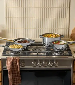 OUR PLACE Set Of 4 Titanium Always Pro Pans