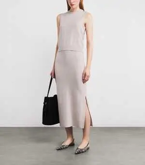 Agnona Wool-blend Sleeveless Top