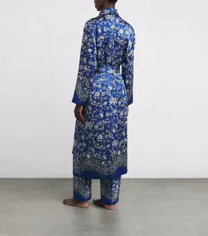 Harrods Silk Butterfly Robe