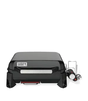 WEBER Slate Premium Griddle Bbq - Black