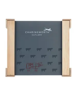 CHARINGWORTH Santol Stainless Steel Steak Knife And Fork Set