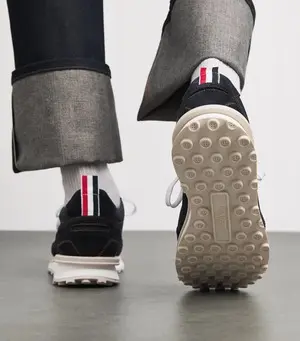 Thom Browne Denim Alumni Sneakers