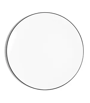 RICHARD BRENDON Line Coupe Dinner Plate - Black