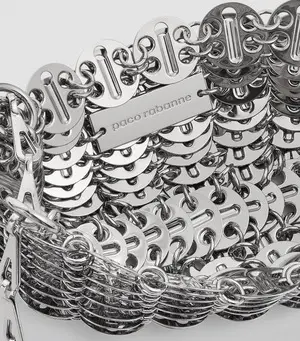 Rabanne Chainmail Nano Bag - Silver