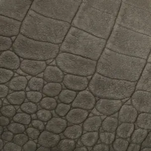UGG Leather Embossed Slippers - Grey