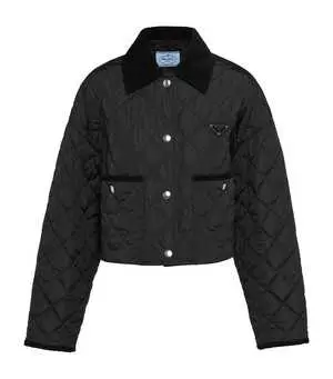 Prada Re-nylon Cropped Jacket