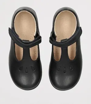 Trotters Leather Evie School Shoes
