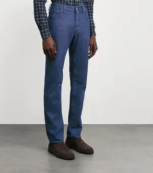 Jacob Cohen Bard Straight Leg Jeans - Blue