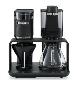 MELITTA Epos Chrome Coffee Machine With Grinder
