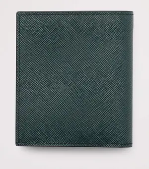 Prada Saffiano Leather Wallet - Green